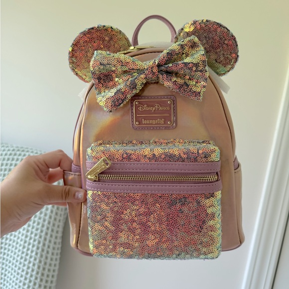 Disney | Accessories | Disney Sequin Loungefly Backpackbnwt | Poshmark